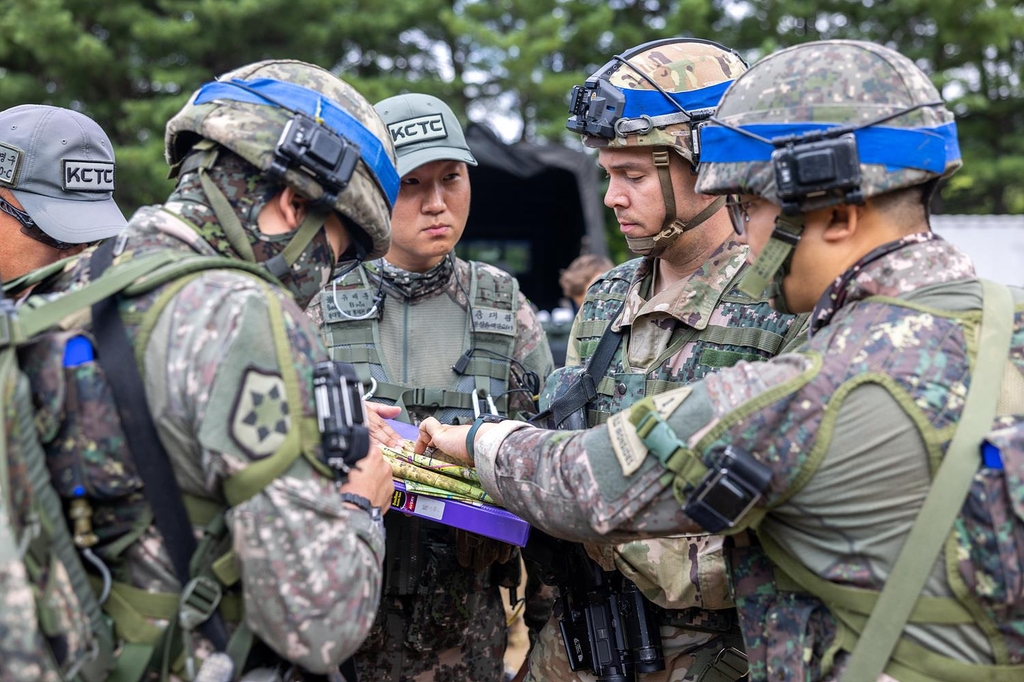 한미 연합 KCTC 훈련…한국군 여단에 美 2개 보병중대 편성 | 연합뉴스
