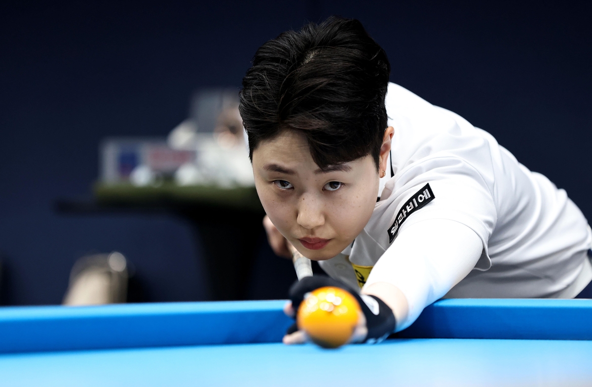 여자당구 개막전 4강 대진 서한솔-김세연·사카이-임경진 압축 | 연합뉴스