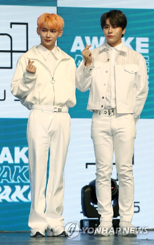 S. Korean duo JBJ95 | Yonhap News Agency