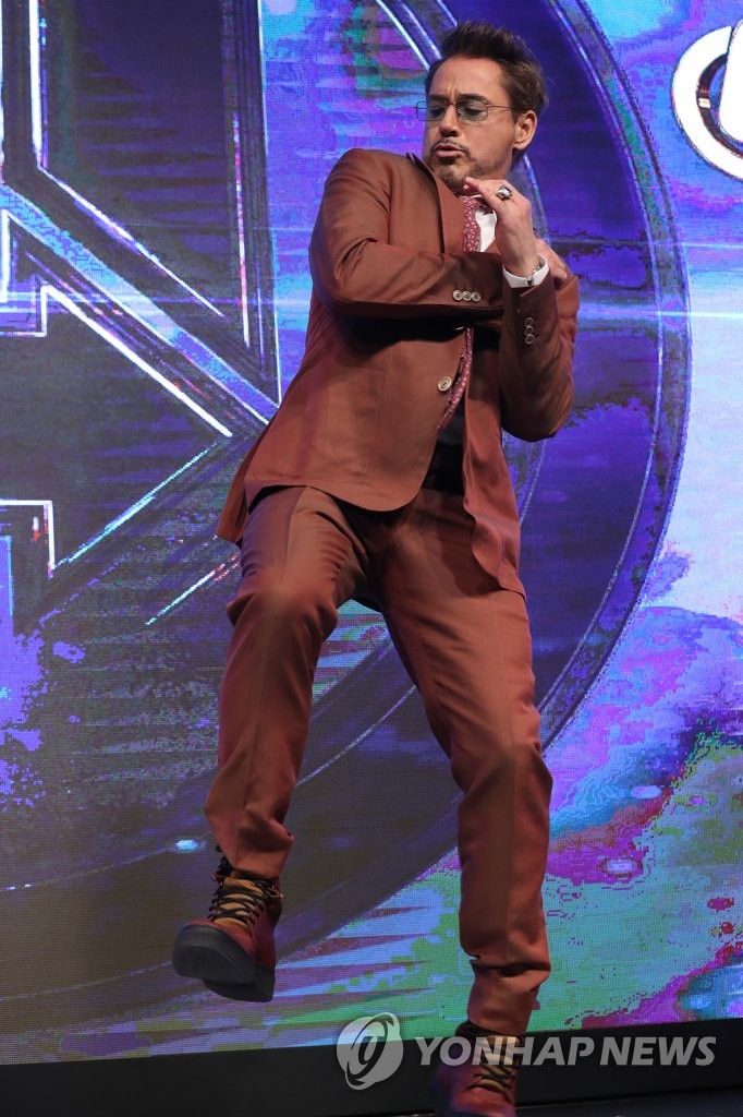 Hollywood star Robert Downey, Jr. | Yonhap News Agency