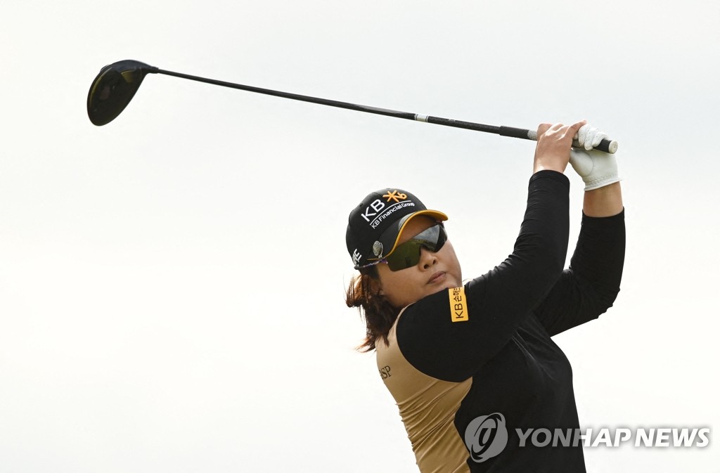 LPGA AIG 오픈 3R 공동 4위한 박인비 | 연합뉴스