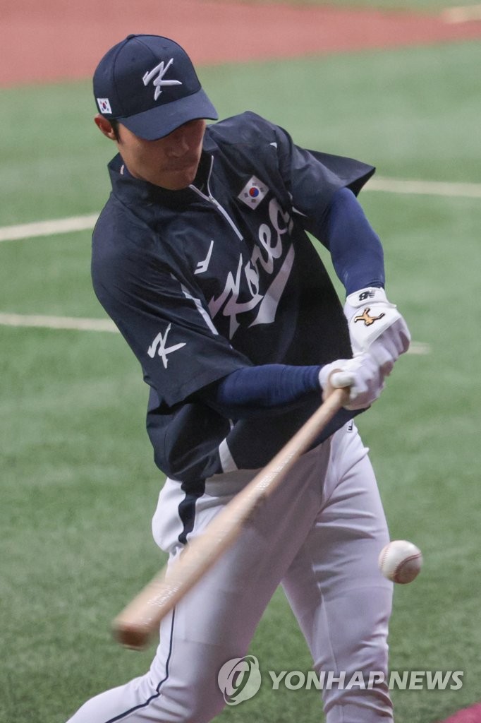 Kim Ha-seong of S. Korean WBC team | Yonhap News Agency