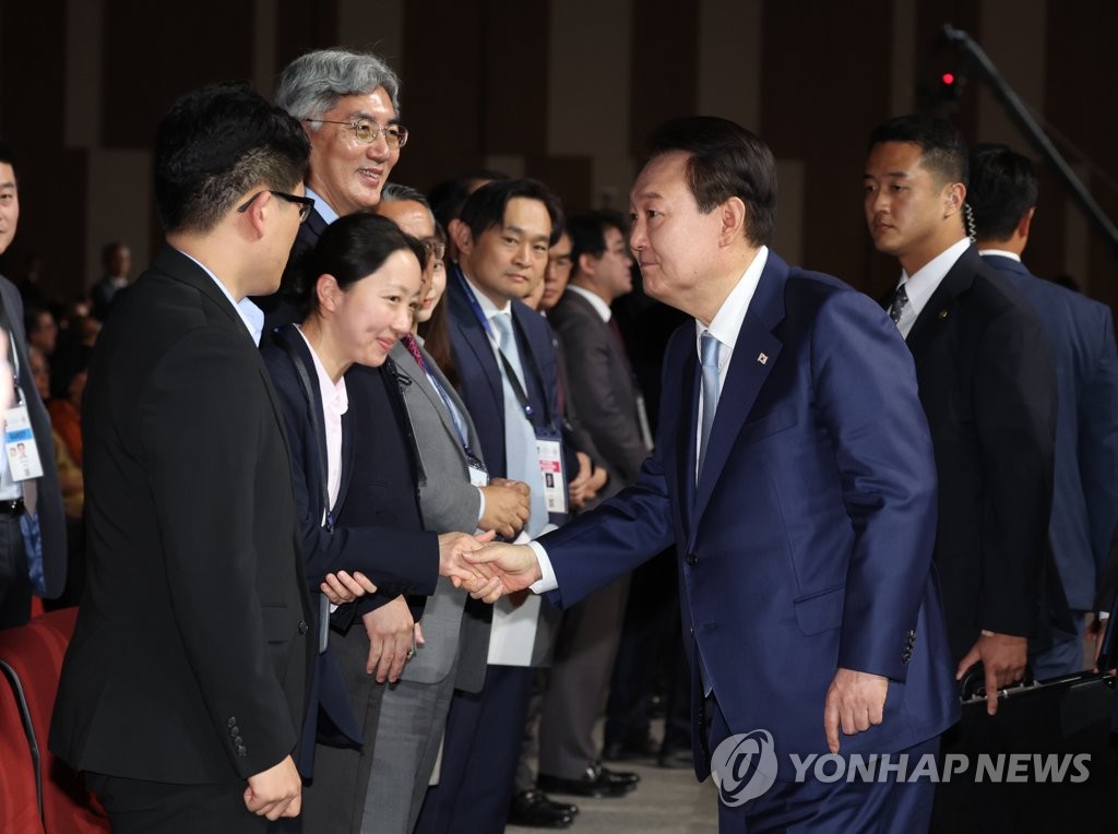윤 대통령 아시아개발은행 연차총회 참석 연합뉴스