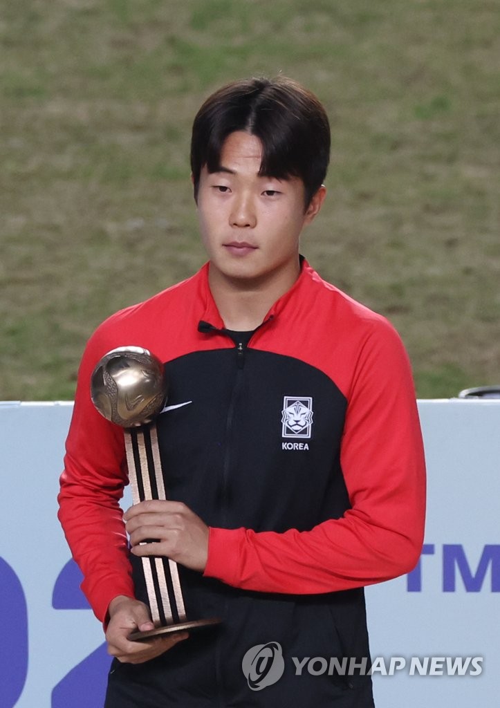 U20W杯でブロンズボール賞受賞 | 연합뉴스