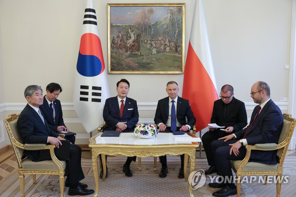 한·폴란드 정상 회담 | 연합뉴스