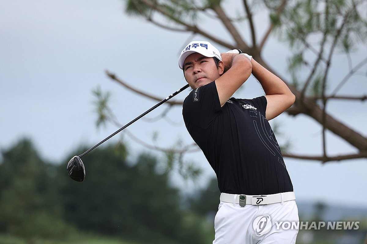 드라이버 티샷하는 최영준 | 연합뉴스