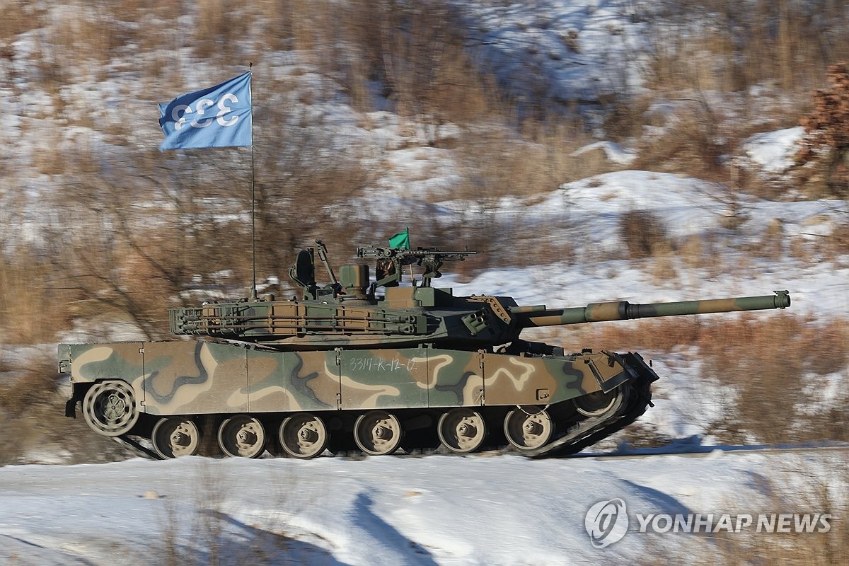 [픽! 포천] '적이 가장 두려워하는 부대' 17사단 전투사격 훈련 | 연합뉴스