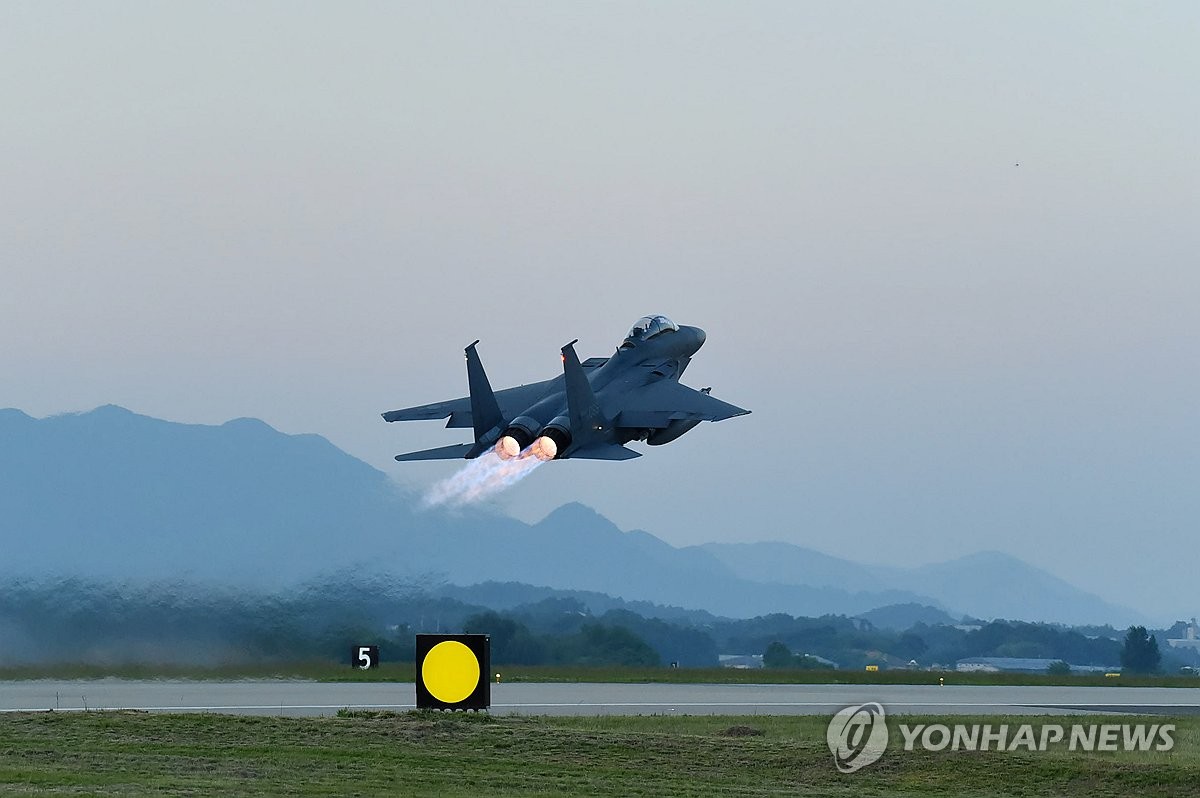 L'armée de l'air lance l'exercice de grande envergure Soaring Eagle | AGENCE DE PRESSE YONHAP