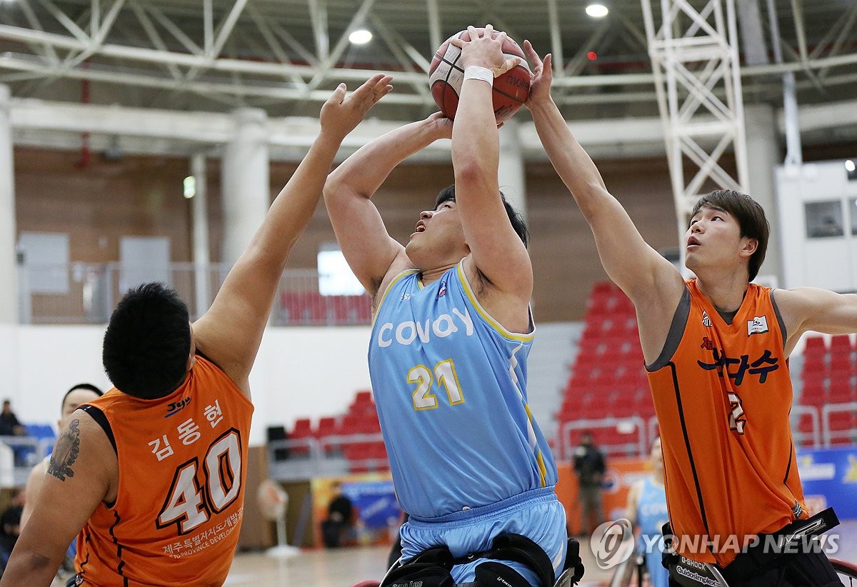 '2024 KWBL 휠체어농구리그' 챔피언결정전 1차전 | 연합뉴스