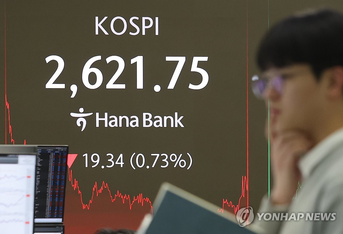 KOSPI falls | Yonhap News Agency